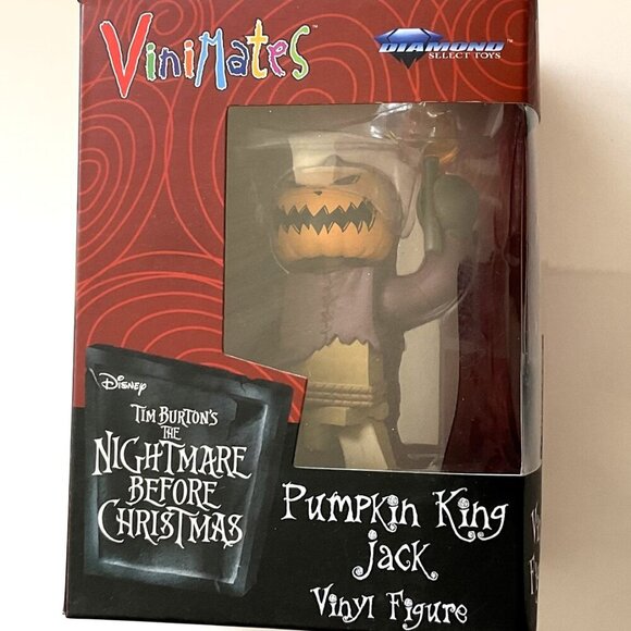 VINIMATES | Holiday | Disney Nightmare Before Christmas Pumpkin King ...